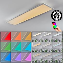 hofstein Orain Deckenpanel LED Wei&szlig;, 1-flammig, Farbwechsler