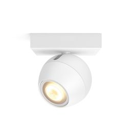 Philips Hue Ambiance White Buckram Deckenspot Erweiterung Wei&szlig;, 1-flammig
