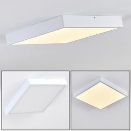 hofstein Broglen Deckenpanel LED Wei&szlig;, 1-flammig