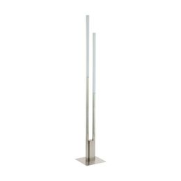 Eglo Leuchten Eglo CONNECT FRAIOLI-C Stehleuchte LED Nickel-Matt, 2-flammig, Farbwechsler