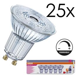 hofstein LED GU10 25er Set 3,4 Watt 2700 Kelvin 230 Lumen