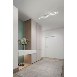 Fabas Luce Sinuo Deckenleuchte LED Wei&szlig;, 2-flammig