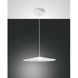 Fabas Luce Kasa Pendelleuchte LED Wei&szlig;, 1-flammig