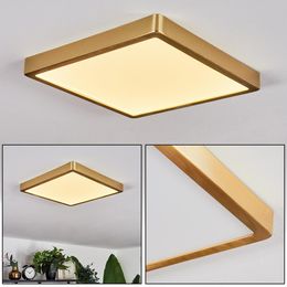 hofstein Finsrud Deckenpanel LED Gold, 1-flammig