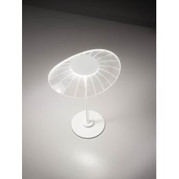 Fabas Luce Vela Tischleuchte LED Wei&szlig;, 1-flammig