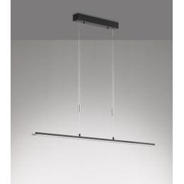 Fischer & Honsel Metz Pendelleuchte LED Schwarz, 1-flammig