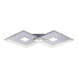 Paul Neuhaus AMARA Deckenleuchte LED Nickel-Matt, 1-flammig, Fernbedienung