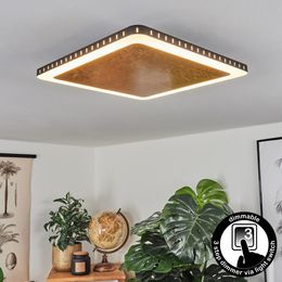 hofstein Guacacallo Deckenpanel LED Gold, Schwarz, Wei&szlig;, 1-flammig
