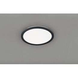 Trio Leuchten Camilla Deckenpanel LED Schwarz, 1-flammig