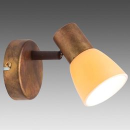 BRILLIANT LEUCHTEN Brilliant Luca Wandspot Kupferfarben, 1-flammig