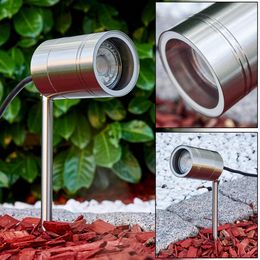 hofstein Froslev Gartenspie&szlig; Chrom, 1-flammig