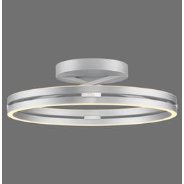 Paul Neuhaus PURE Loop Deckenleuchte LED Silber, 2-flammig, Fernbedienung