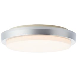 BRILLIANT LEUCHTEN Brilliant Devora Au&szlig;endeckenleuchte LED Silber, 1-flammig
