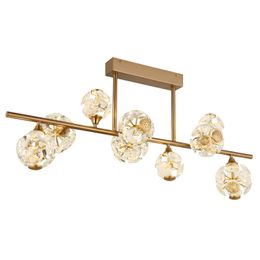 Globo Virina Deckenleuchte LED Gold, 1-flammig