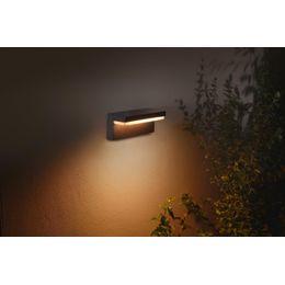 Philips Hue Nyro Au&szlig;enwandleuchte LED Schwarz, 1-flammig, Farbwechsler