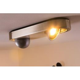 hofstein Granada Deckenleuchte LED Nickel-Matt, 2-flammig