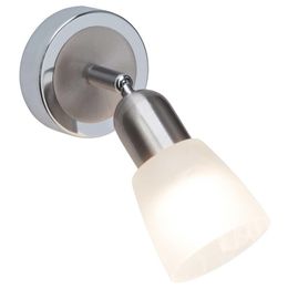 BRILLIANT LEUCHTEN Brilliant Bethany Wandspot LED Chrom, 1-flammig