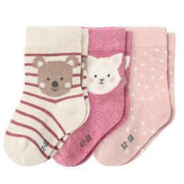 Topomini 3 Paar Baby Socken mit Bio-Baumwolle