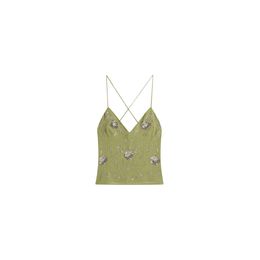 Bershka Top Damen Gr&ouml;&szlig;e L khaki