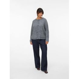 Vero Moda Curve Knit Cardigan 'VMCBLOSSOM' female Grey size 52/54