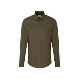 Seidensticker Business Shirt male Green size 45