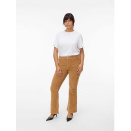 Vero Moda Curve Pants 'VMCSiri' female Brown size 48