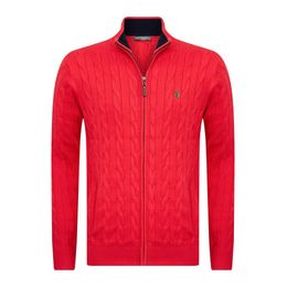 Jacey Quinn Knit Cardigan male Red size M