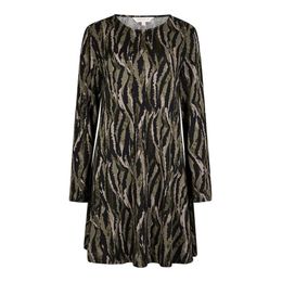 Apricot Zebra Knit Mini Dress ' ' Damen Gr&ouml;&szlig;e 36 khaki Winterkleid