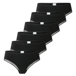 Schiesser String Damen Gr&ouml;&szlig;e XXL schwarz