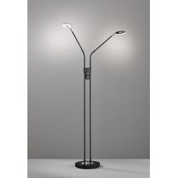 Fischer & Honsel Dent Stehleuchte LED Schwarz, 2-flammig