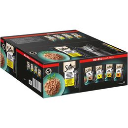 Sheba Giant Pack Geflügel Variation in Gelee 80x85g