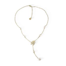 Furla Halskette - Halskette Furla Arch Pearl - Gr. unisize - in Gold - f&uuml;r Damen