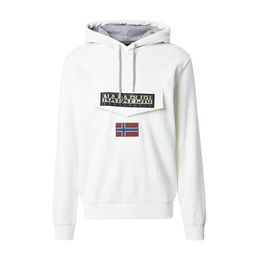 Napapijri Sweatshirt 'Burgee Wint 4' male White size M