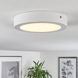 hofstein Finsrud Deckenleuchte LED Wei&szlig;, 1-flammig