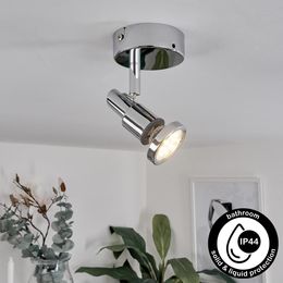 hofstein Morges Deckenleuchte LED Chrom, 1-flammig