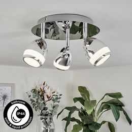 hofstein Morges Deckenleuchte LED Chrom, 3-flammig