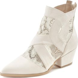 Lascana Damen Stiefelette beige Gr&ouml;&szlig;e 40