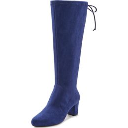 Lascana Damen Schlupfstiefel navy Größe 39