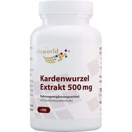 vitaworld Kardenwurzel 500 mg Kapseln 100 St