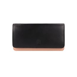 DuDu Geldbörse RFID Leder 17,5 cm in schwarz | Gr.: onesize