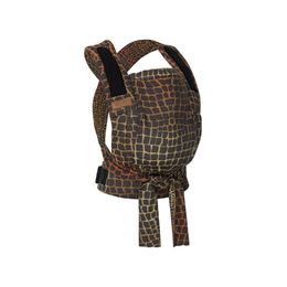 Hoppediz Babytrage Bondolino b.pure in Darwin black | Gr.: onesize