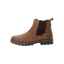 Camel Active FLOW Chelsea Boot aus echtem Leder in Braun | Gr.: 45