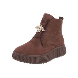 Ital-Design High Heel in Braun | Gr.: 36