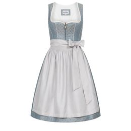N&uuml;bler N&uuml;bler Midi Dirndl Georgina in Petrol | Gr.: 42
