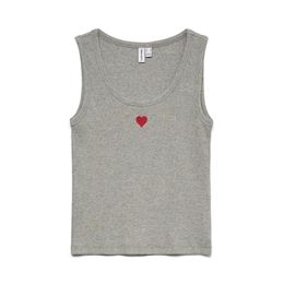 V&eacute;ro Moda Vero Moda Tanktop in Light Grey Melange | Gr.: S