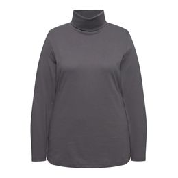Ulla Popken Shirt in graphitgrau | Gr.: 42-44