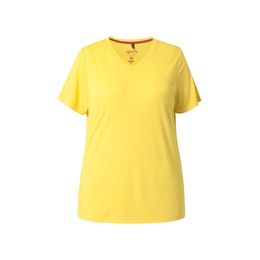 Ulla Popken Shirt in sonnengelb | Gr.: 46-48