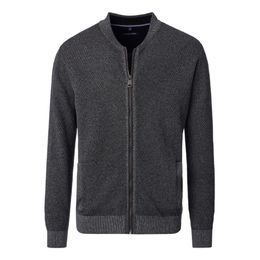 Casamoda Casa moda Strickjacke Basic in Dunkelgrau | Gr.: 3XL