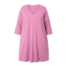Ulla Popken Longshirt in mauve | Gr.: 42-44