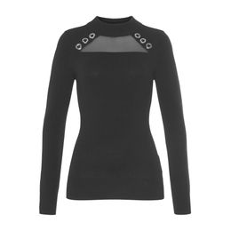 Melrose Strickpullover in schwarz | Gr.: 34